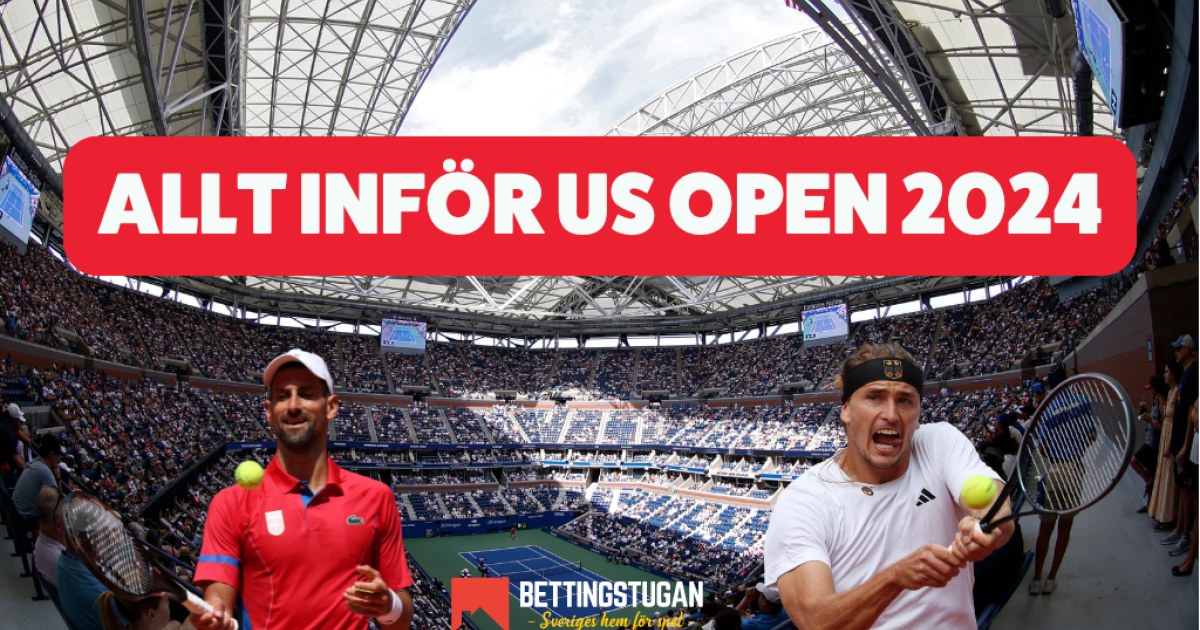 Inför US Open 2024: Datum, speltips, odds, stream & TV-tider